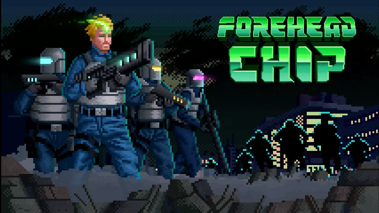 Retro Shooter Forehead Chip Aiming Its Release Date On Steam - Retro News