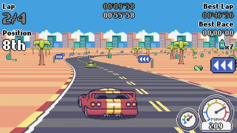 Steel Racer Launches on Switch: Retro Inspired Racing Game | Retro ...