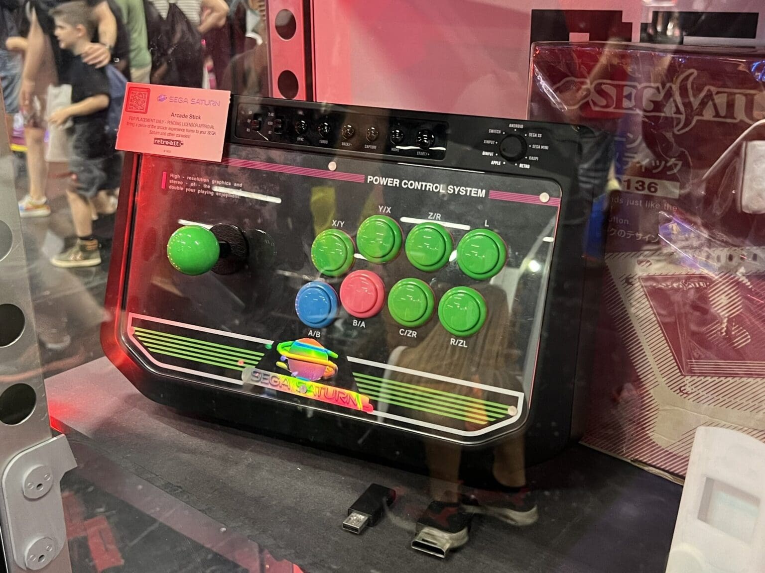 New Sega Saturn Fight Stick Coming Soon from Retro-Bit