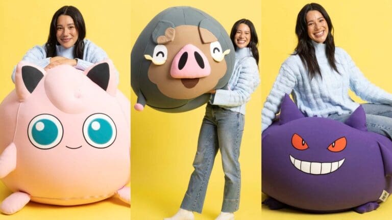 Pokémon Teams Up With Yogibo For Jigglypuff, Gengar, And Lechonk Bean ...