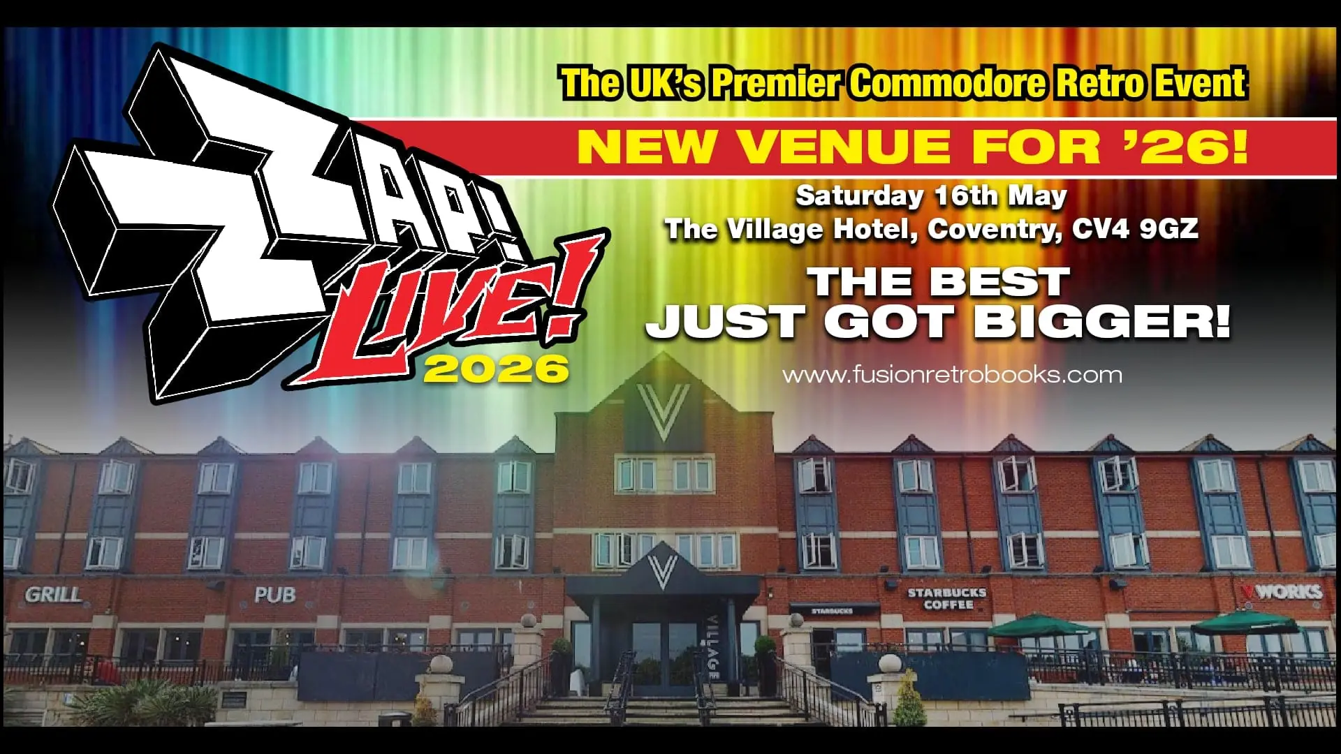 ZZAP! Live! 2026 Tickets Now on Sale - Retro News