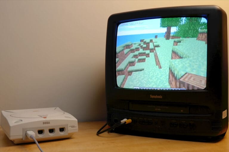 Experience ClassiCube: Minecraft Clone on SEGA Dreamcast