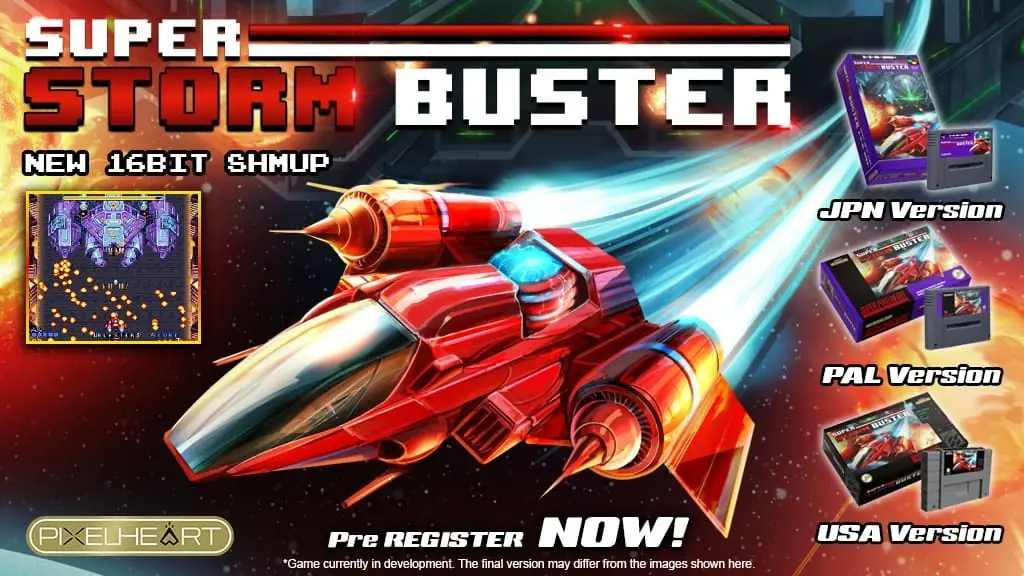 New SNES Blaster Super Storm Buster Announced - Retro News
