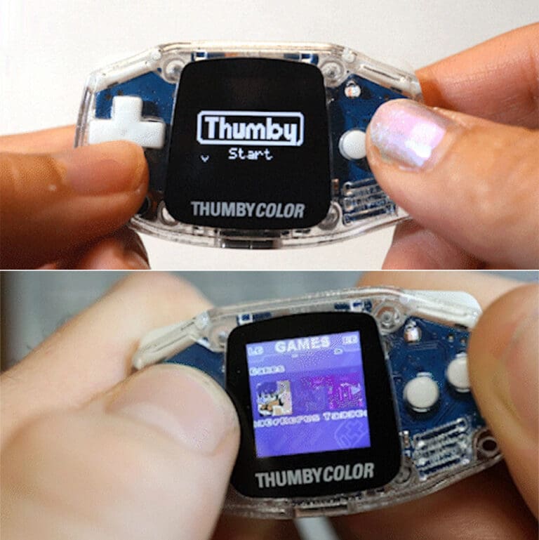 Thumby Color: The Mini Raspberry Pi Game Boy Advance